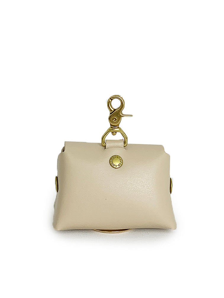 Linen beige Tilly poop bag pouch – PIPOLLI